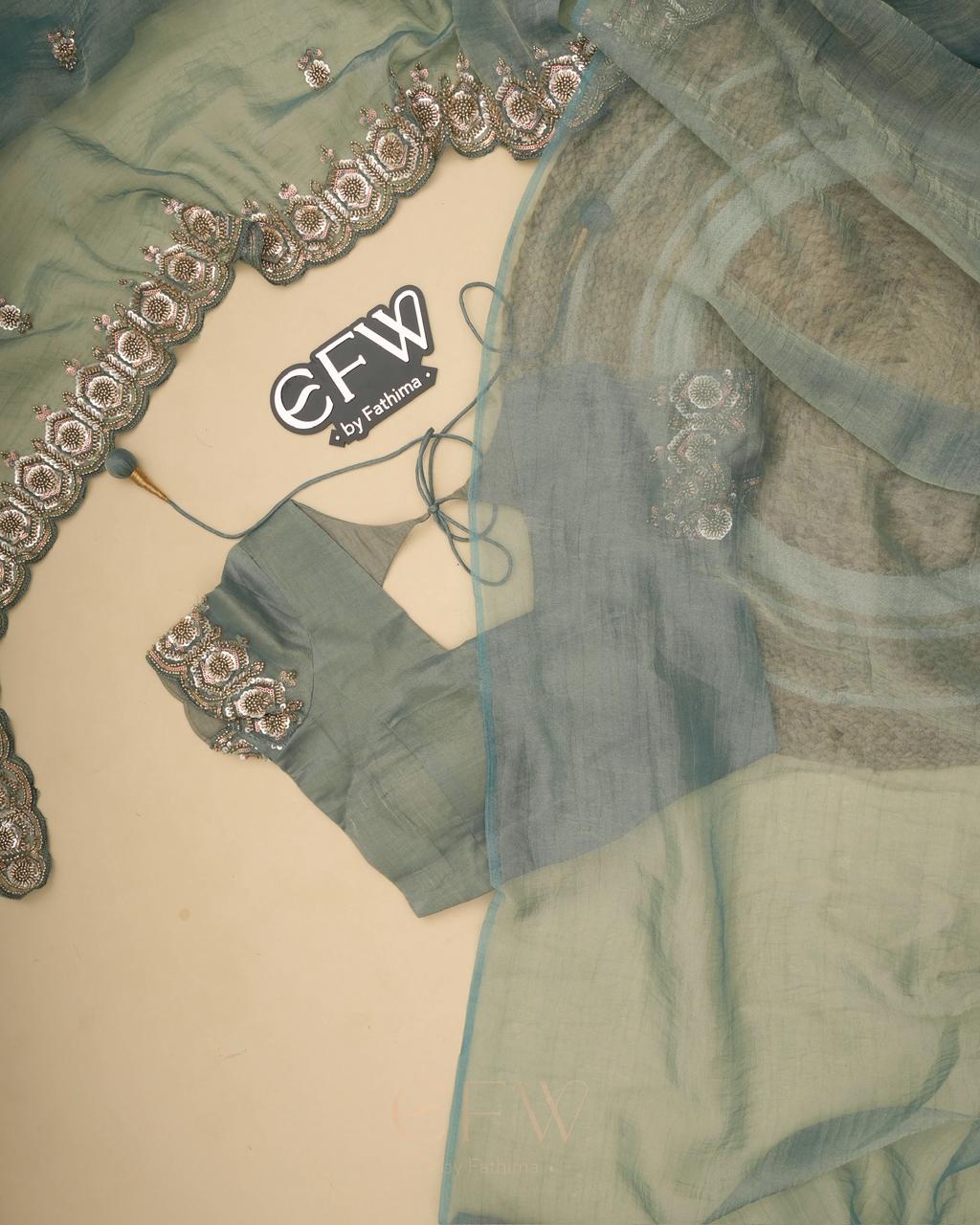 ZARIA-TEAL – efwbyfathimastore